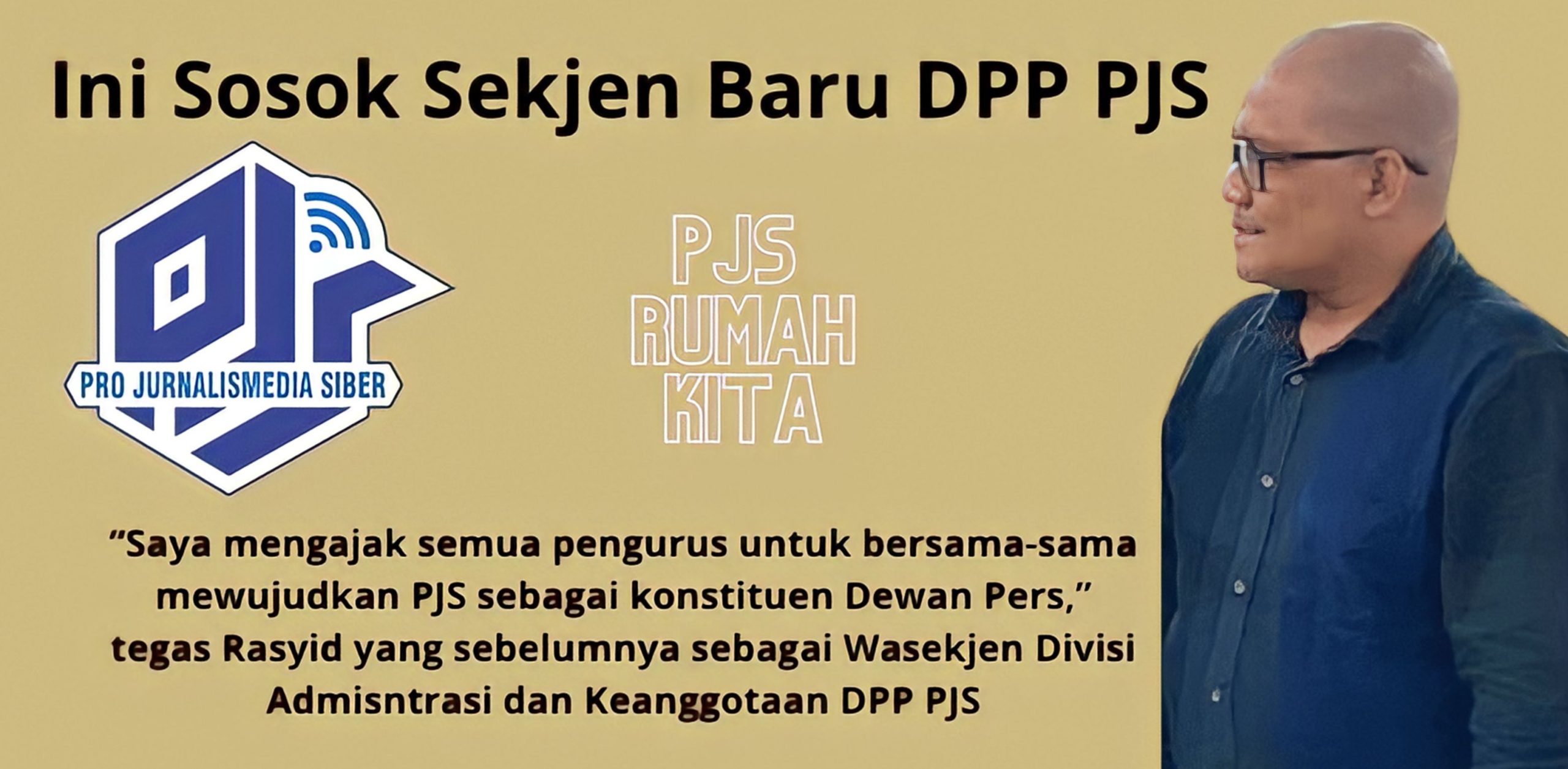 Mengenal Abdul Rasyid Zaenal, Sekjen Baru DPP PJS | Akses News