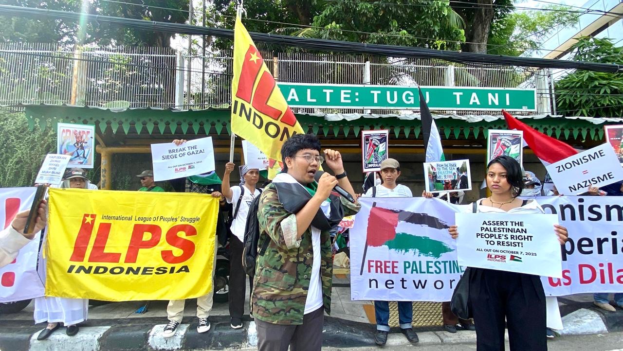 Aksi Kampanye Free Palestina: Stop Genosida, Buka Blokade, Kemerdekaan ...